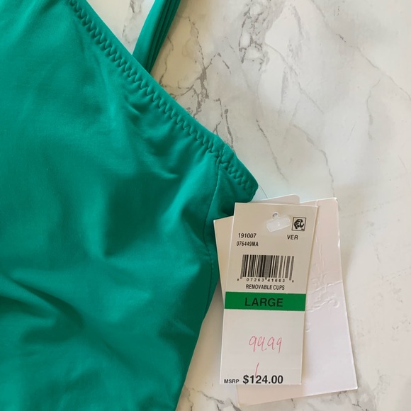 Becca Swim Nwt Becca Socialite Ruffle Onepiece Swimsuit Large 24 Poshmark